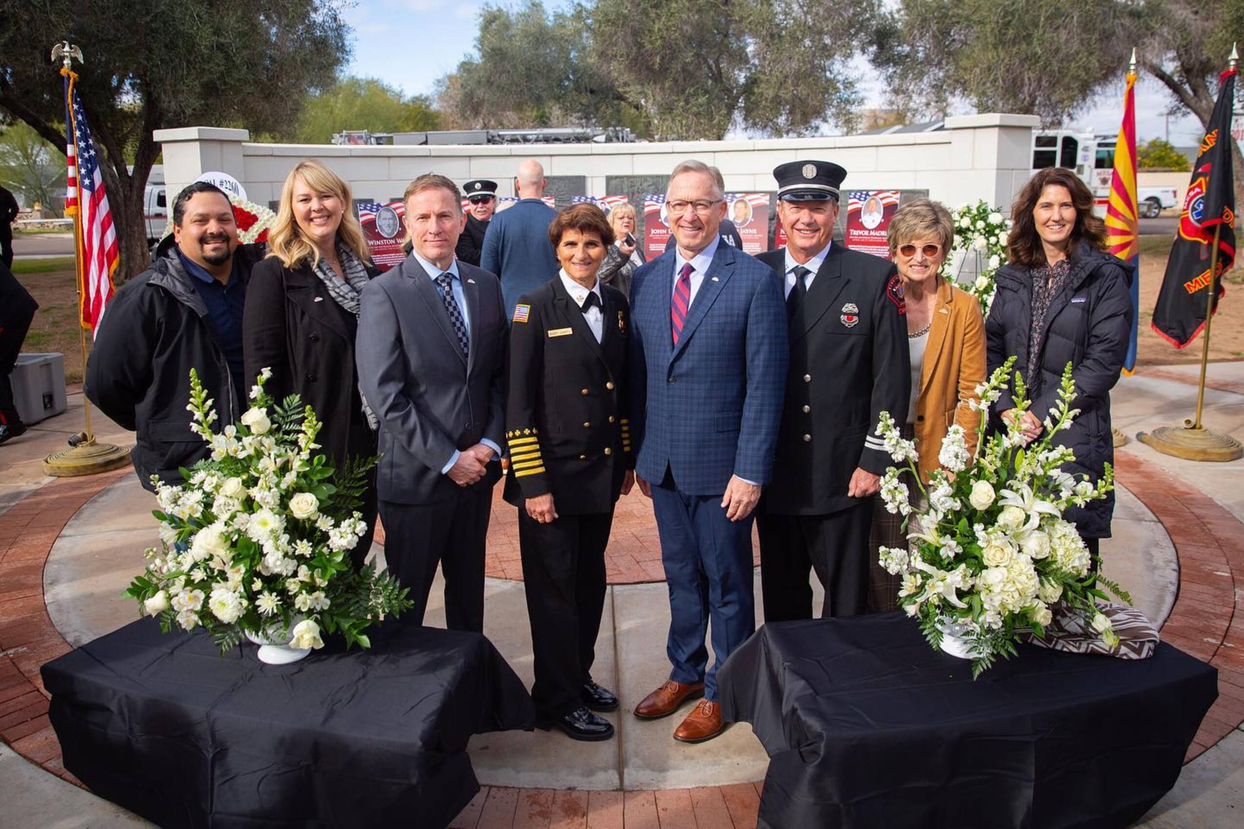 Mesa Fire & Medical: Line of Duty Death Memorial Service - Mayor Mark ...